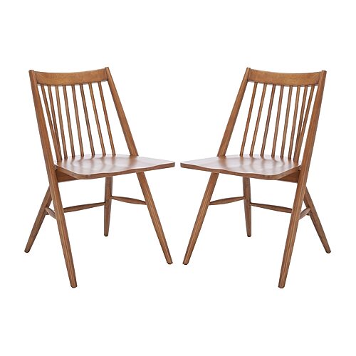 Click here for Wren Dining Side Chair-Set of 2  One Size  Brown prices