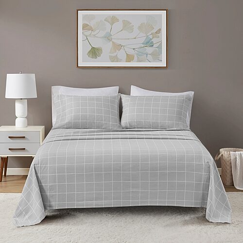 Click here for Madison Park Novelty Printed Cotton Flannel 4-Pc.... prices