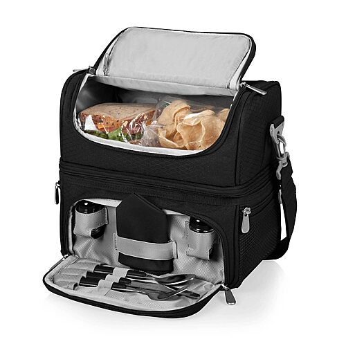 Click here for Picnic Time 7-pc. Reusable Bag  One Size  Black prices