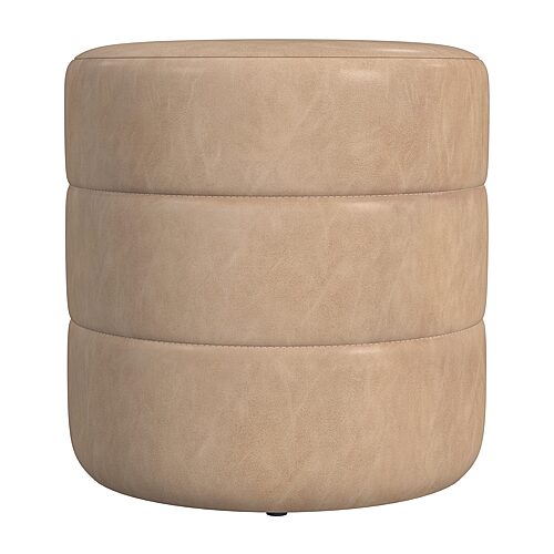 Click here for HOMEPOP Upholstered Ottoman  One Size  Brown prices