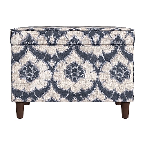 Click here for HOMEPOP Ottoman  One Size  Blue prices