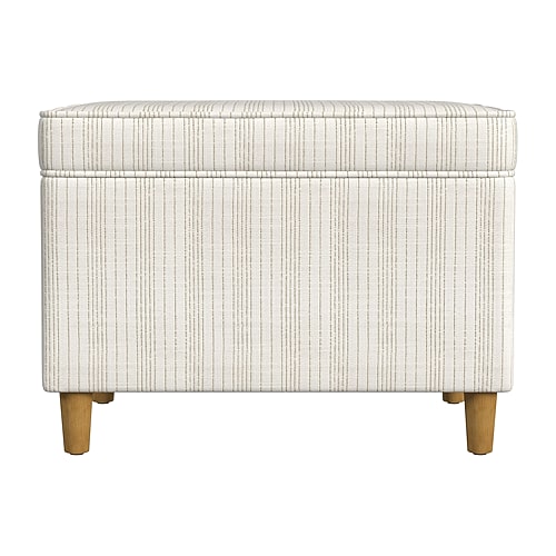 Click here for HOMEPOP Ottoman  One Size  White prices