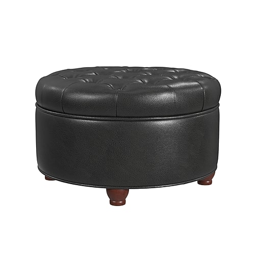 Click here for HOMEPOP Lift-Top Ottoman  One Size  Black prices