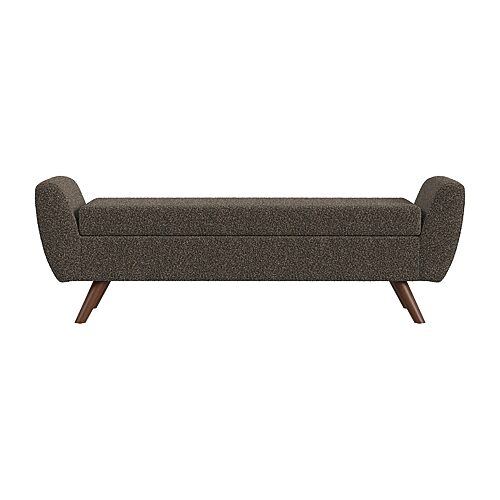 Click here for HOMEPOP Storage Bench  One Size  Brown prices