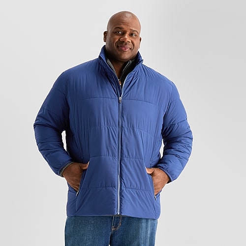 Click here for St. Johns Bay Mens Midweight Big and Tall Jacket... prices