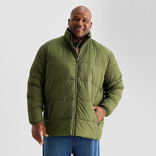 Click here for St. Johns Bay Mens Midweight Big and Tall Jacket... prices