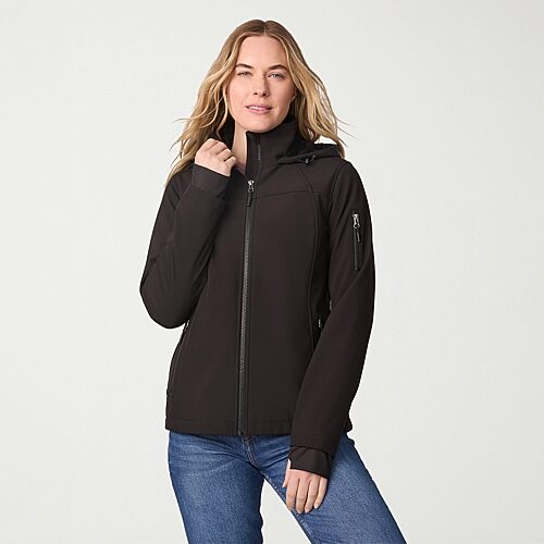 Click here for Free Country Womens Hooded Water Resistant Midweig... prices