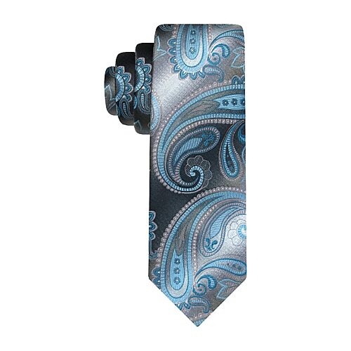 Click here for Van Heusen Shaded Paisley Tie  One Size  Blue prices