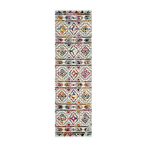 Click here for Safavieh Colleen Geometric Shag Rectangular Runner... prices