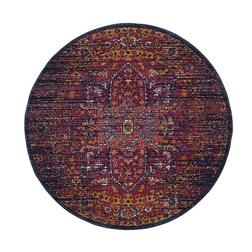 Click here for Safavieh Damjan Oriental Round Rugs  One Size  Mul... prices