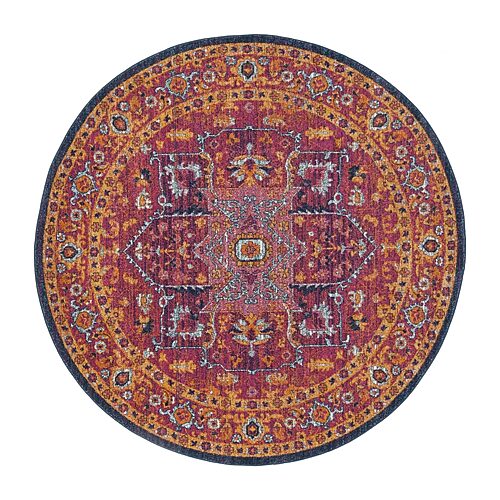 Click here for Safavieh Damjan Oriental Round Rugs  One Size  Mul... prices