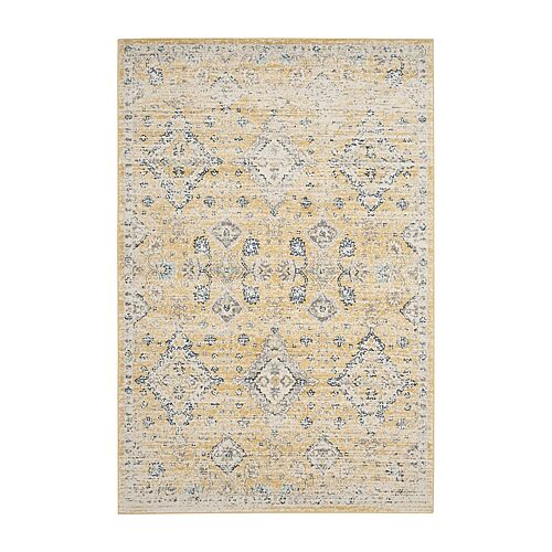 Click here for Safavieh Evoke EVK224 8 x 10 Area Rug - Gold/Ivory prices