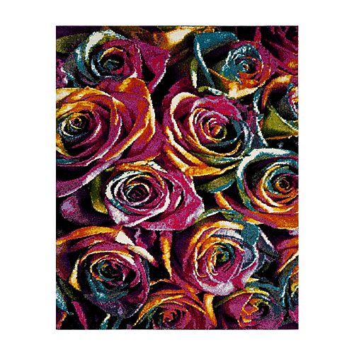 Click here for Safavieh Tiphanie Floral Shag Rectangular Rugs  On... prices