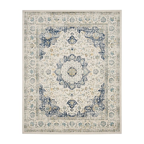 Click here for Safavieh Evoke EVK220 8 x 10 Area Rug - Ivory/Blue prices
