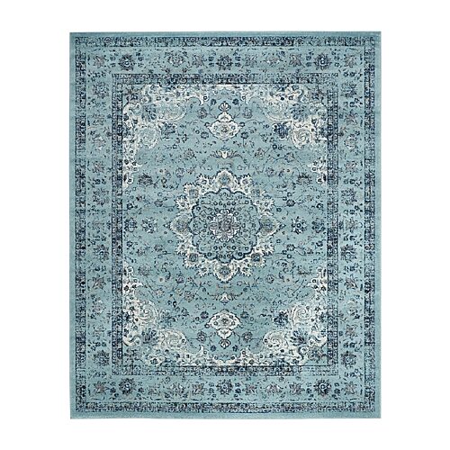 Click here for Safavieh Evoke EVK220 8 x 10 Area Rug - Light Blue prices