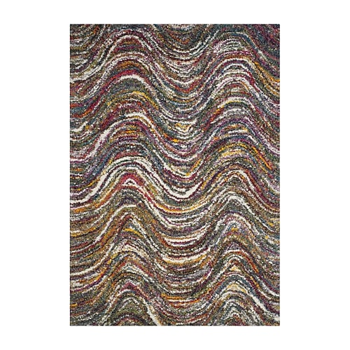 Click here for Safavieh Rachel Chevron Shag Rectangular Rugs  One... prices