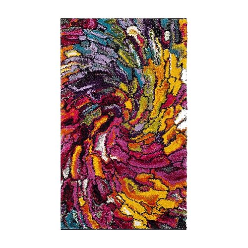 Click here for Safavieh Lilly Abstract Shag Rectangular Rugs  One... prices