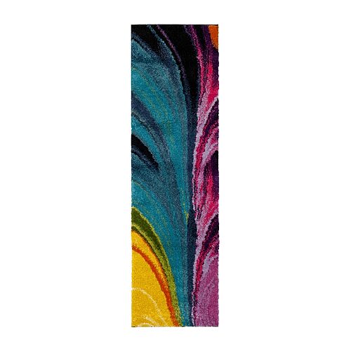 Click here for Safavieh Teague Abstract Shag Rectangular Runner... prices