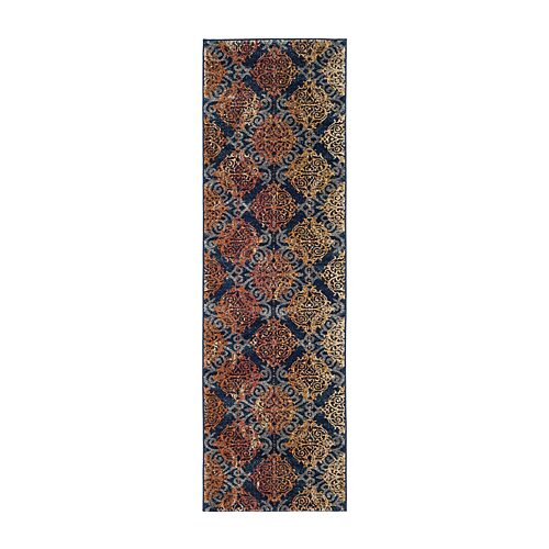 Click here for Safavieh Catriona Damask Rectangular Runner  One S... prices