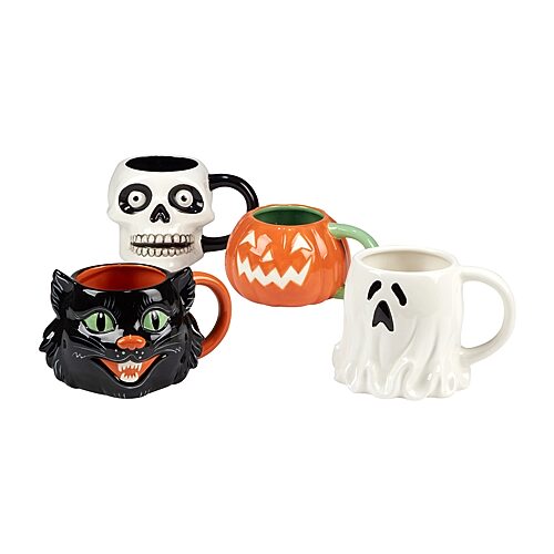 Click here for Certified International Scaredy Cat 3D Mug  Set of... prices