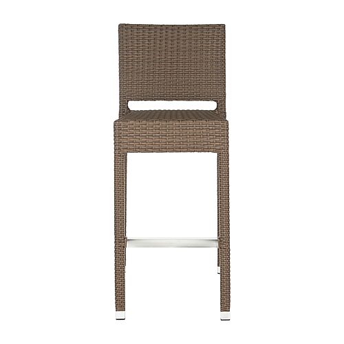 Safavieh Bethel Patio Collection Bar Stool  One Size  Brown