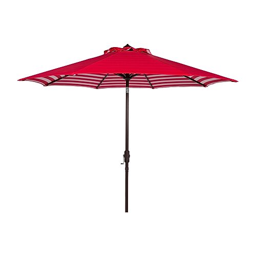 Click here for Athens 11Ft Rnd Crank Umbrella - Red/white prices