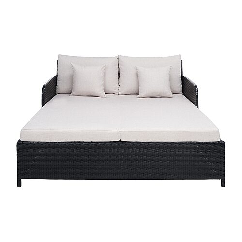 Click here for Cadeo Patio Collection Sofa  One Size  Black prices