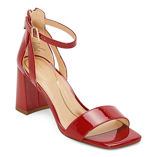 Click here for Liz Claiborne Harnie Womens Round Open Toe Block H... prices