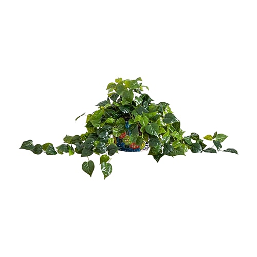 Click here for Nearly Natural 18in. Green Philodendron Fern Artif... prices