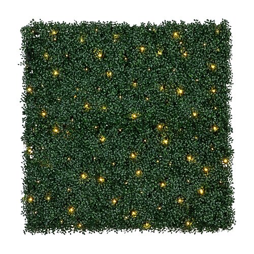 Click here for Nearly Natural 40in. X 40in. Green Lighted Boxwood... prices