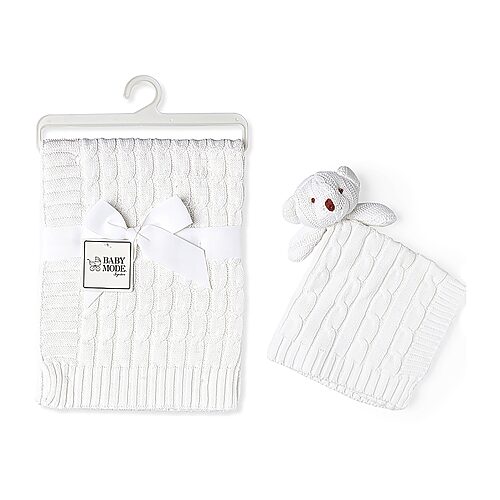 Click here for 3 Stories Trading Company Baby Cable Knit Gift Set... prices