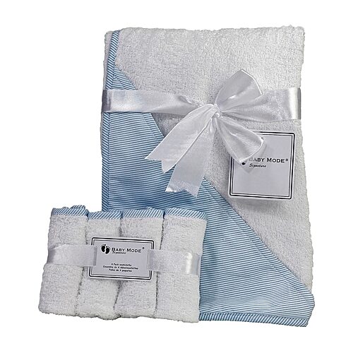 Click here for 3 Stories Trading Hooded Baby Towel with Wash Clot... prices