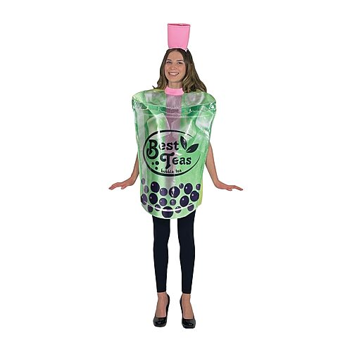 Click here for Unisex Adult Bubble Tea Costume  Large  Brown prices