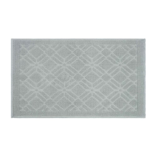 Click here for Martex Geo Bath Rug  One Size  Gray prices