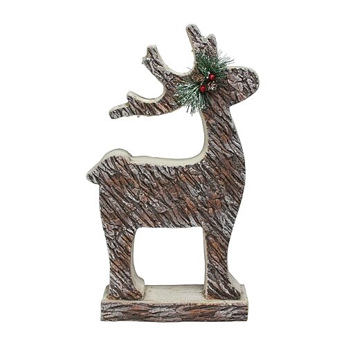 Click here for Northlight 19 Brown Rustic Woodland Reindeer Chris... prices