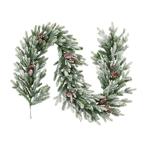 Click here for Northlight 7ft Flocked Snowcap Grove Fir Christmas... prices