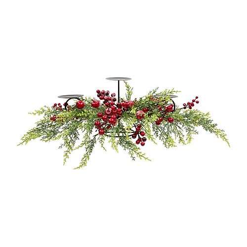 Click here for Northlight 36 Apples And Berries Triple Pillar Can... prices
