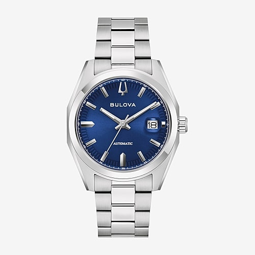 Click here for Bulova Mens Classic Surveyor Automatic Silver-Tone... prices