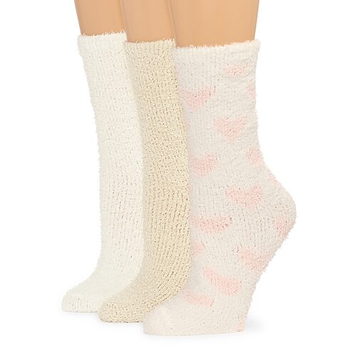 Click here for Cuddl Duds Whispersoft Womens 3 Pair Crew Socks  9... prices