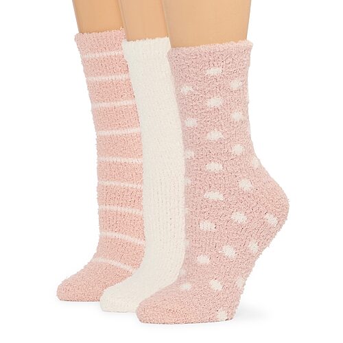 Click here for Cuddl Duds Whispersoft Womens 3 Pair Crew Socks  9... prices