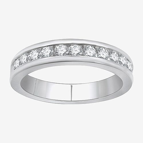 Click here for (H-I / I1) Womens 4MM 1/2 CT. T.W. Lab Grown White... prices