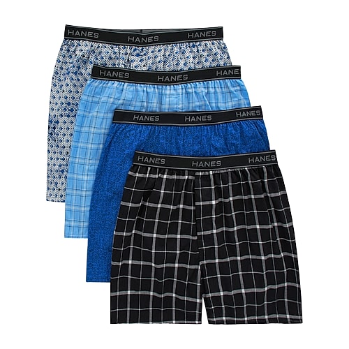 Click here for Hanes Freshiq Comfortflex Waistband Mens 4 Pack Bo... prices