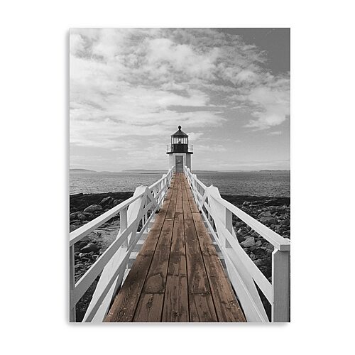 Click here for Lumaprints Port Clyde Lighthouse Canvas Art  One S... prices