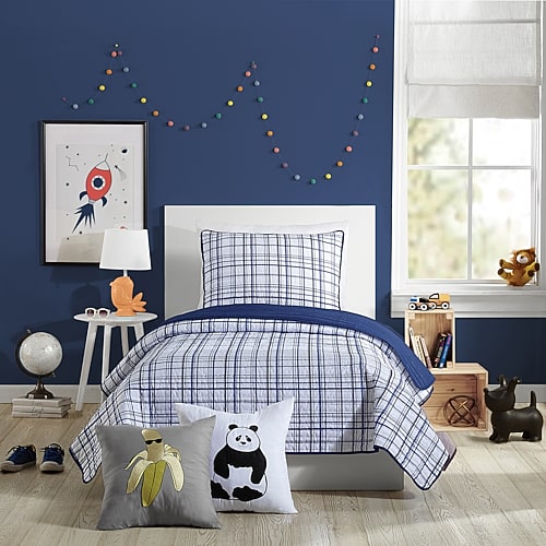 Click here for Urban Playground Marquis Plaid Quilt Set  One Size... prices