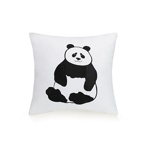Click here for Urban Playground Panda Square Throw Pillow  One Si... prices