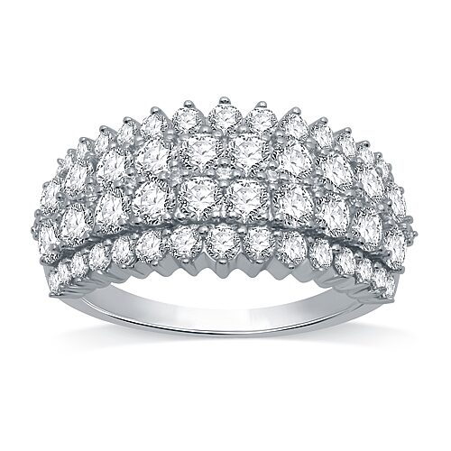 Click here for Womens 2 CT. T.W. Natural White Diamond 10K Gold B... prices