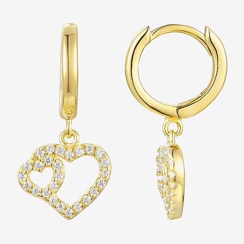 Click here for Girls 3/8 CT. Lab Created Cubic Zirconia 14K Gold... prices