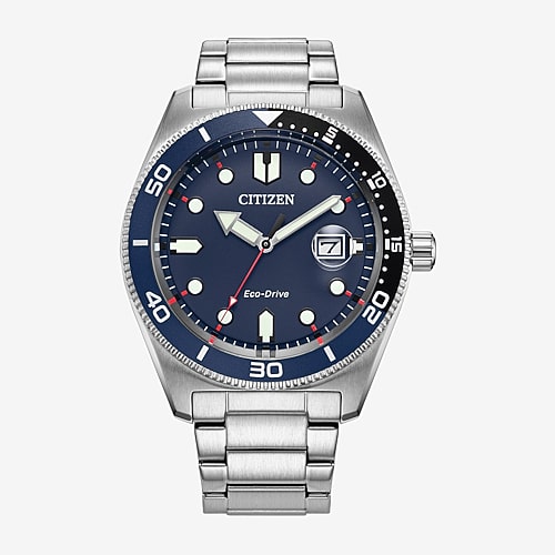 Click here for Citizen Sport Luxury Mens Silver Tone Stainless St... prices