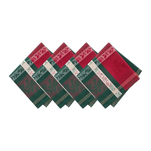 Click here for Elrene Home Fashions Merry and Festive 4-pc. Napki... prices