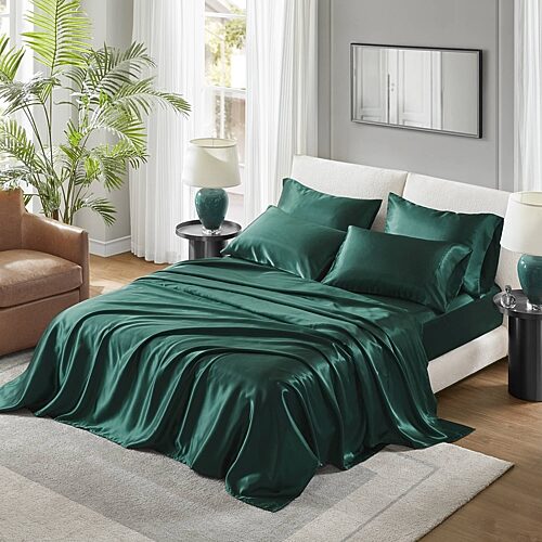 Click here for Madison Park Essentials Satin Pillowcase Pair  Sta... prices